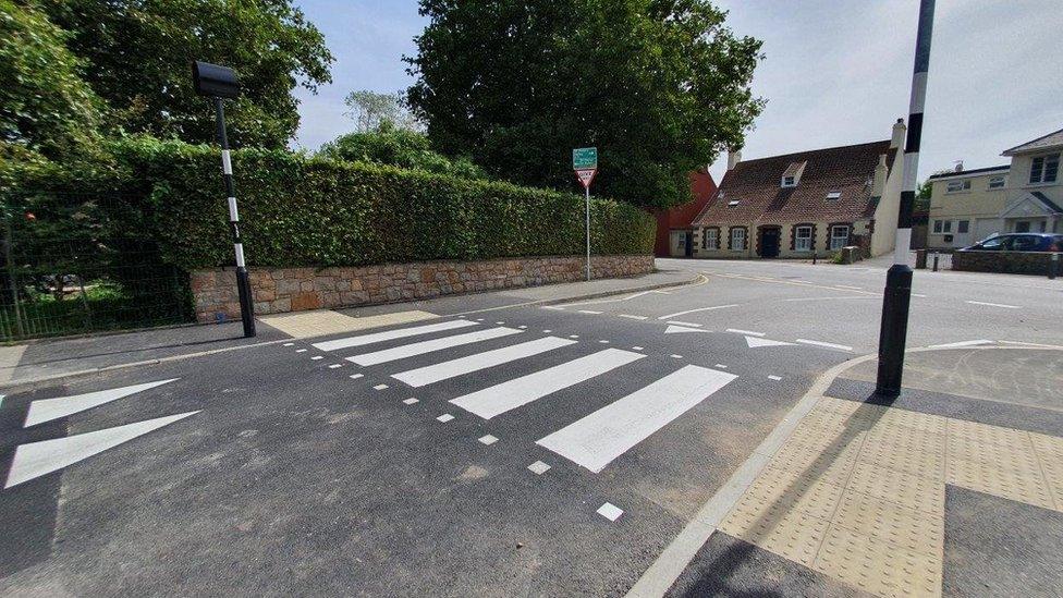 Zebra crossings supporting safer routes to schools - BBC News