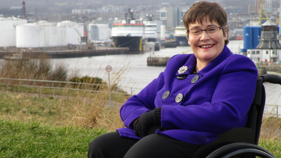 Disabled former MP stranded after new station's lift failure - BBC News