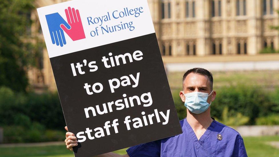 Newspaper headlines: 'Pingdemic' hits supermarkets and NHS pay 'insult ...