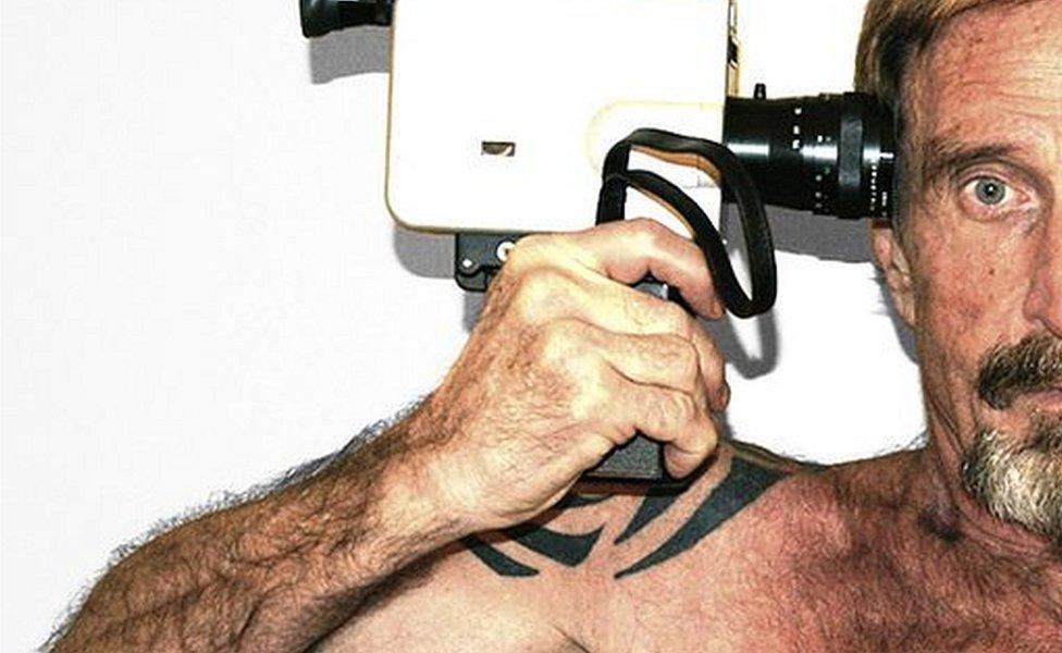 John McAfee: US presidential bid for anti-virus mogul - BBC News