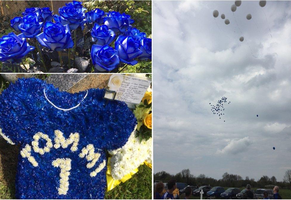 John Terry Chelsea fan Tommi Miller's football funeral held - BBC News