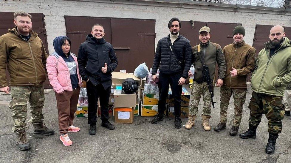 Reading personal trainer goes to Ukrainian front line to deliver ...