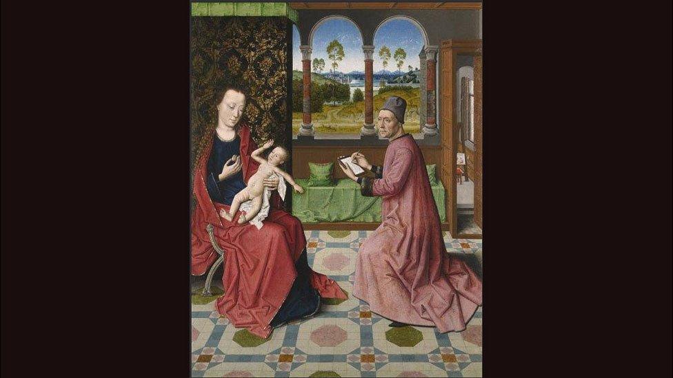 Rare St Luke painting to stay in UK - BBC News