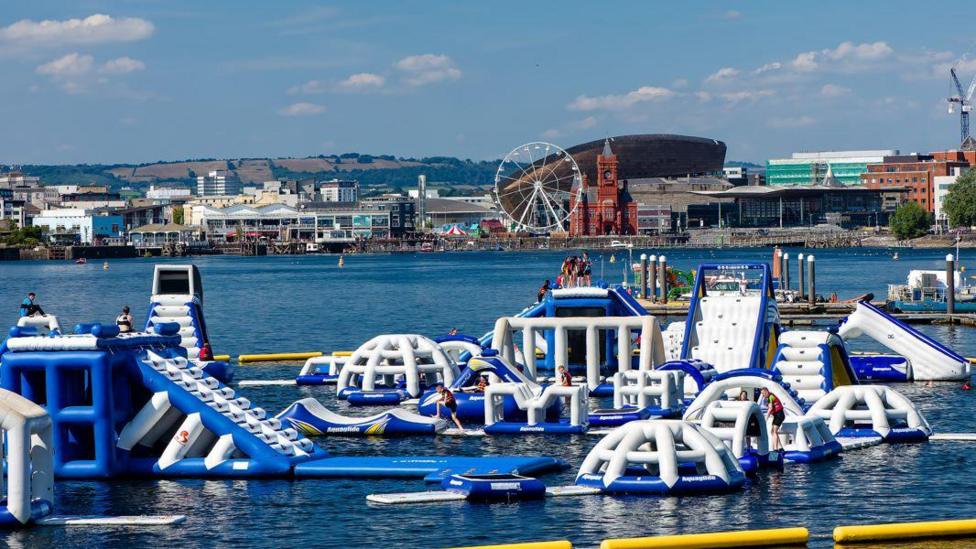 Cardiff Bay Aqua Park to move to Penarth over water quality concerns ...