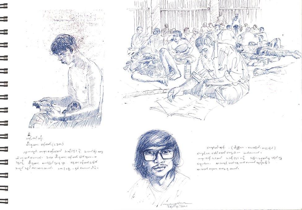 Myanmar Insein: A rare glimpse inside a barbaric prison - BBC News