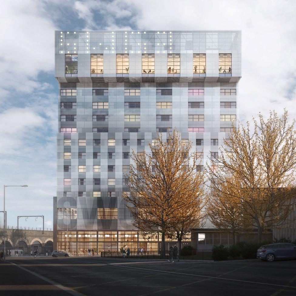 Thirteen-floor SWG3 'music lover' hotel gets go-ahead in Glasgow - BBC News