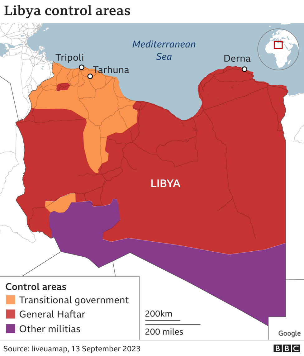 Libya government says militias to leave Tripoli after deal struck - BBC ...