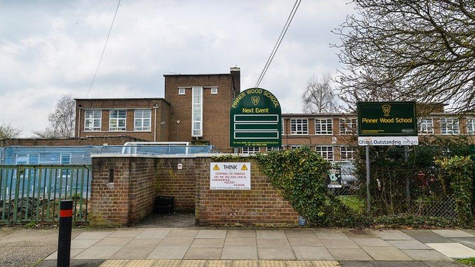 Pinner school faces closure after chalk mine discovery - BBC News