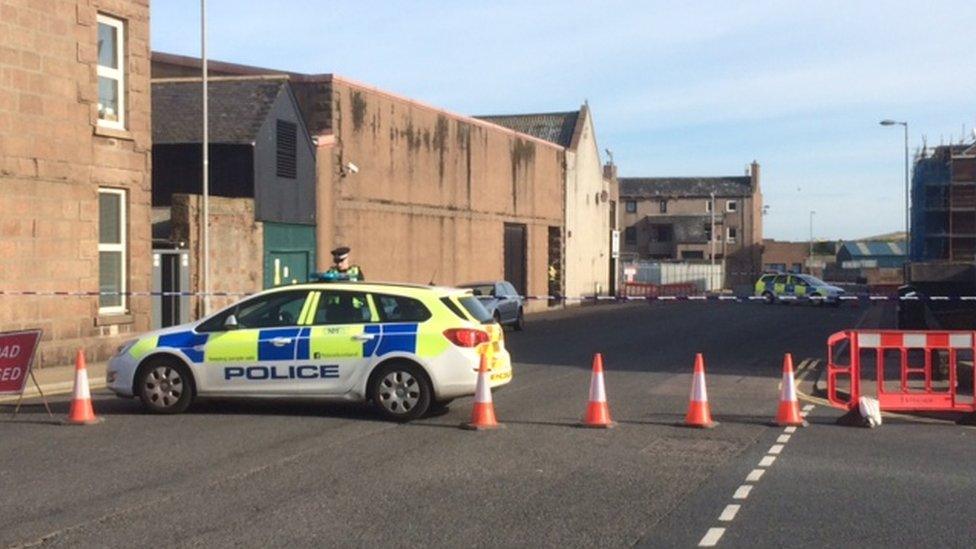 Man arrested in Peterhead murder investigation - BBC News