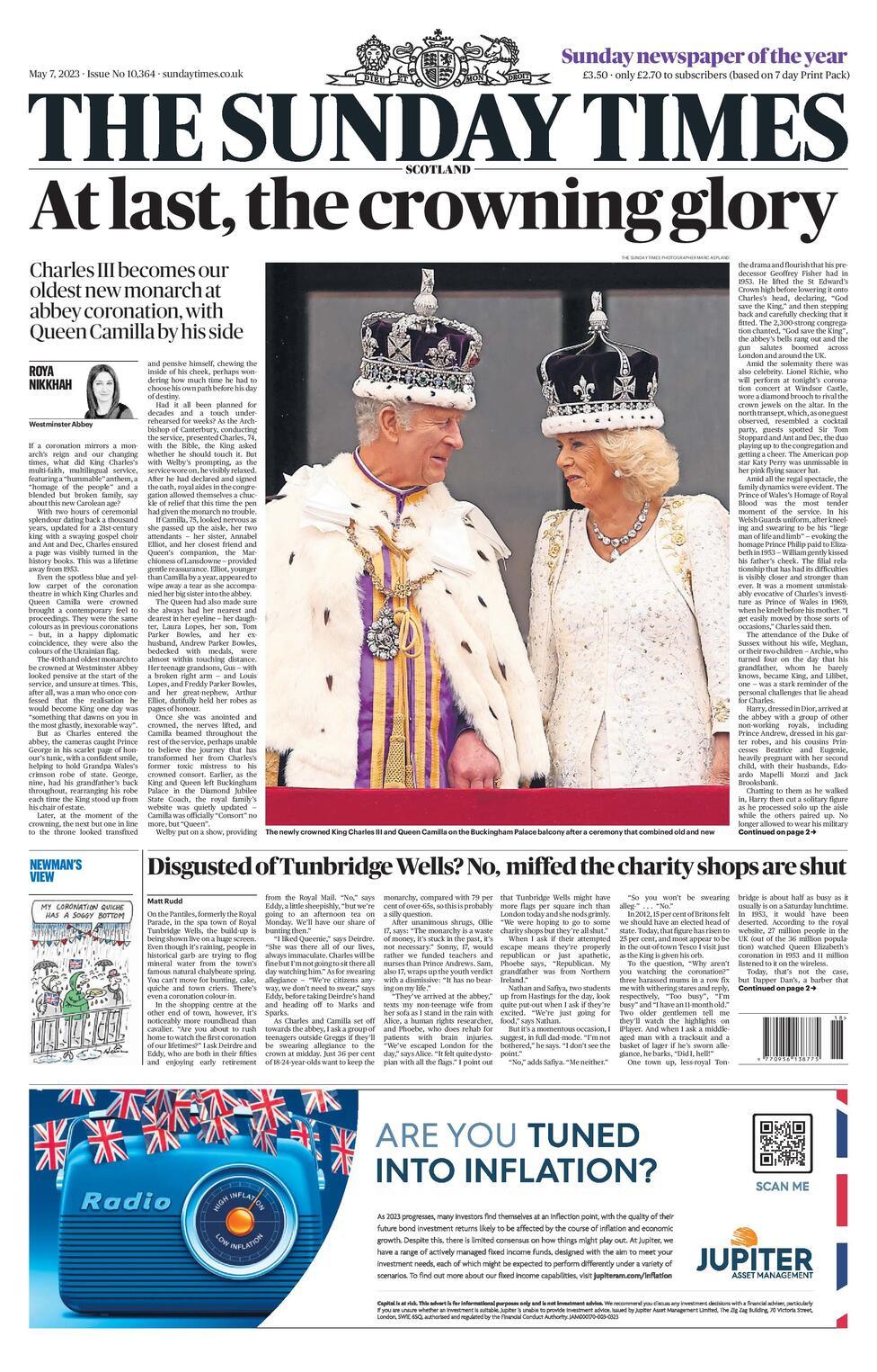 Scotland's papers: 'Happy and glorious' and march for independence ...