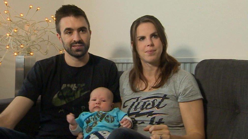 Athletics champ Martyn Rooney misses son's birth - BBC News