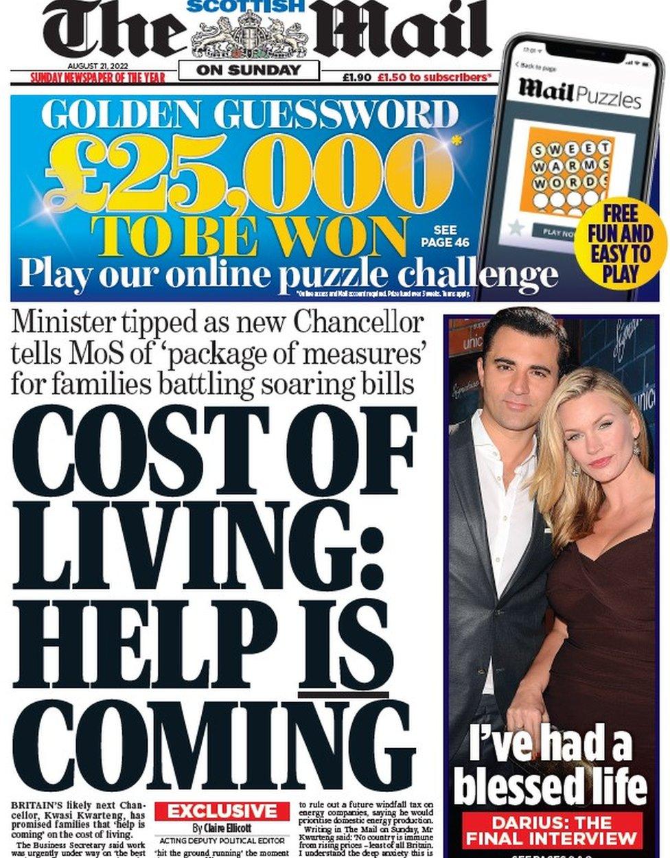 Scotland's papers: Energy rise legal fight and power chief's £11m wage ...