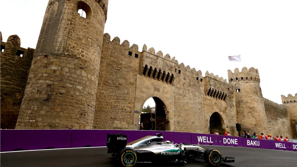 Lewis Hamilton says Baku street circuit in Azerbaijan rewards bravery ...