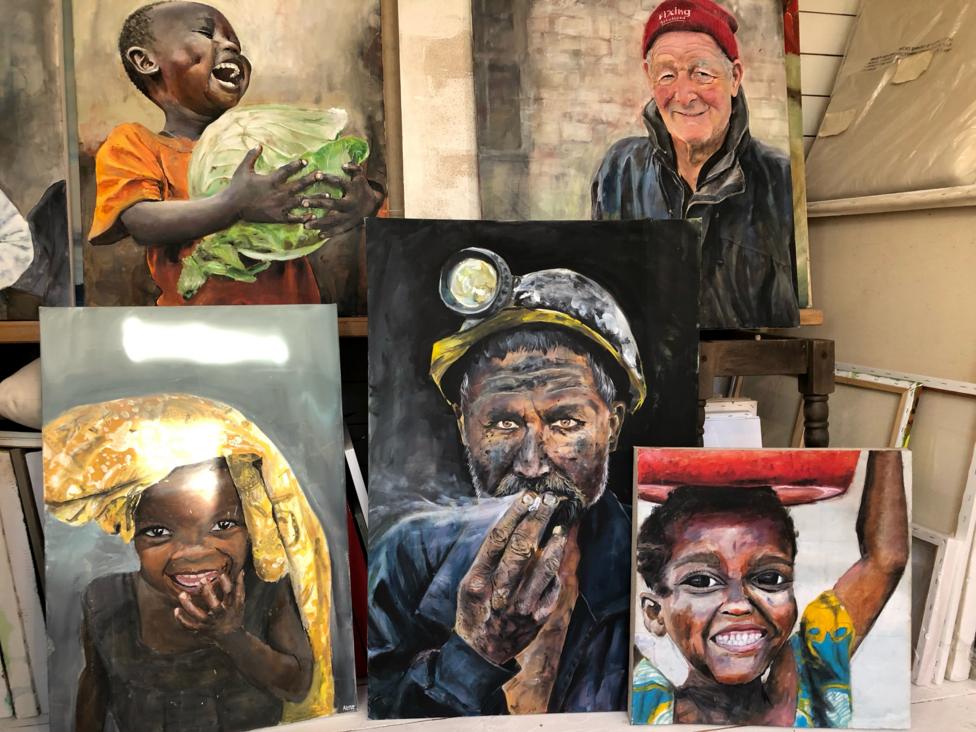 Teen lockdown artist to exhibit at Royal Academy of Arts - BBC News