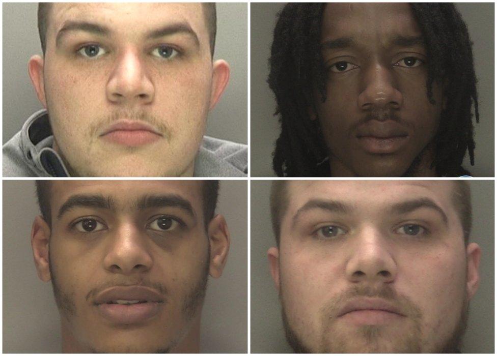 Four jailed for killing Anthony Sargeant in drive-by shooting - BBC News