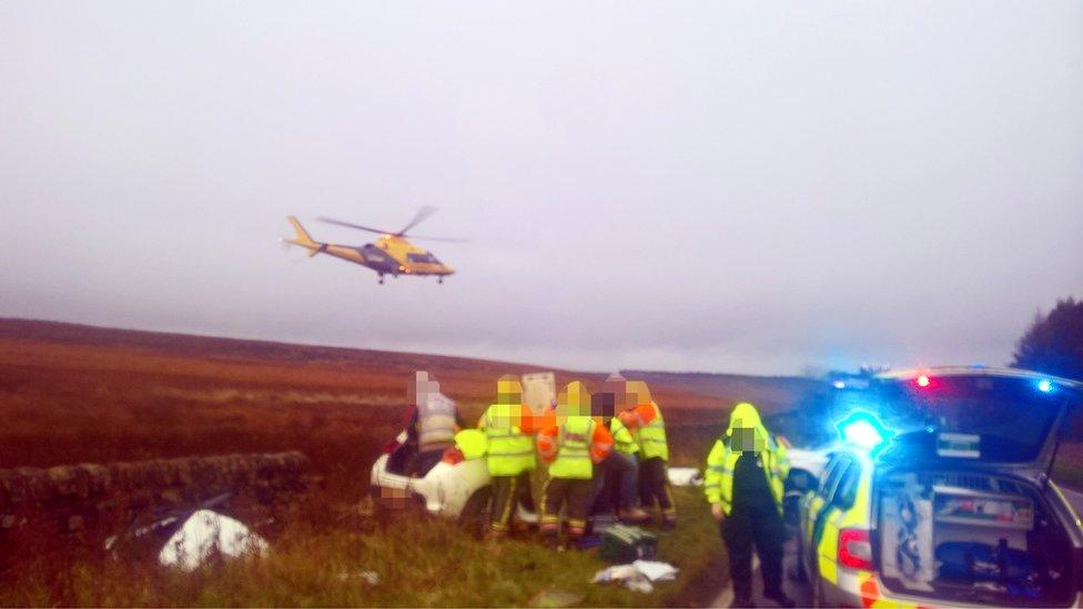Chesterfield player Jordan Flores may need surgery after crash - BBC News