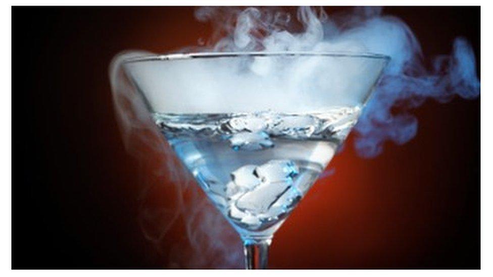 Nitrogen cocktail destroyed birthday woman's stomach - BBC News