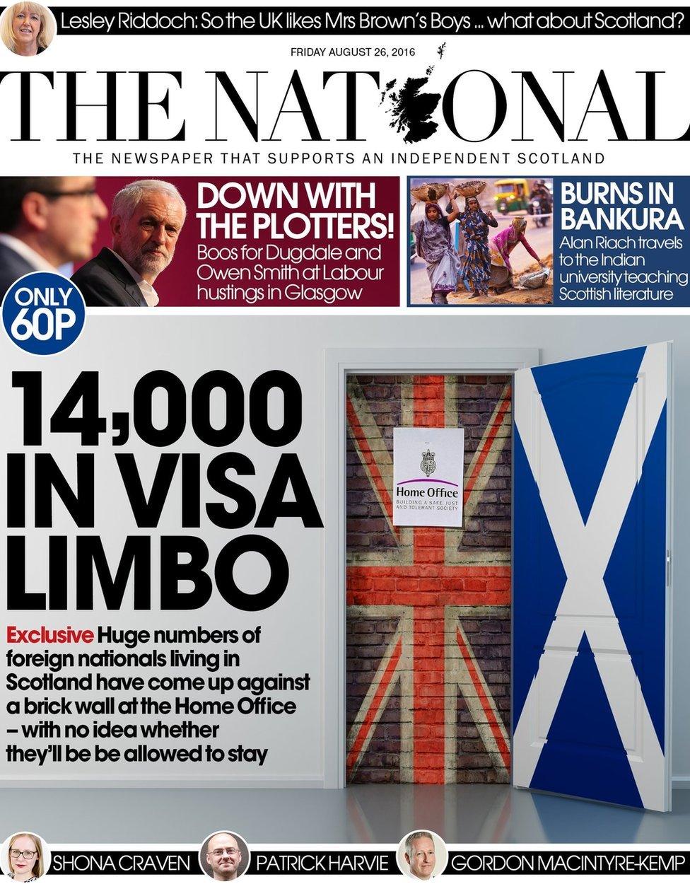 Scotland's papers: Polish Scots and online 'ned' jailed - BBC News