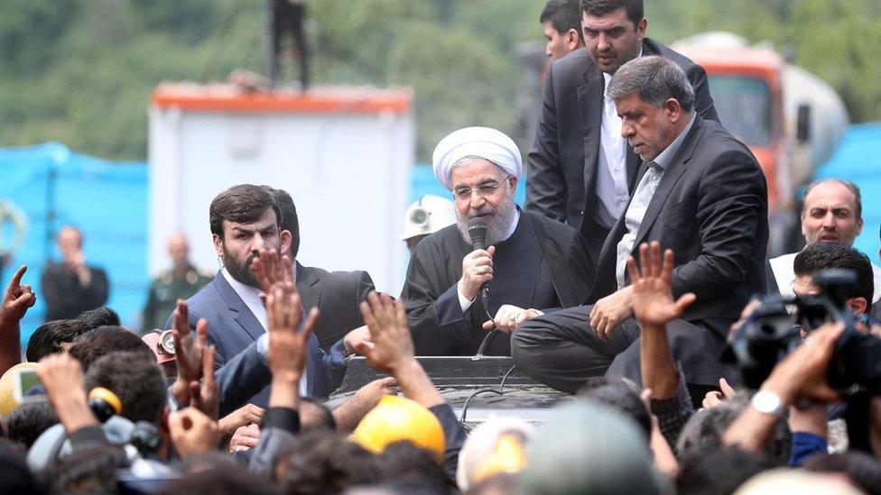 Iran coal mine explosion death toll rises to 42 - BBC News