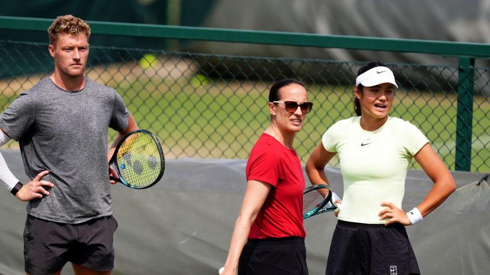 Wimbledon 2025: Meet Adam Jones who hits with Carlos Alcaraz, Emma ...