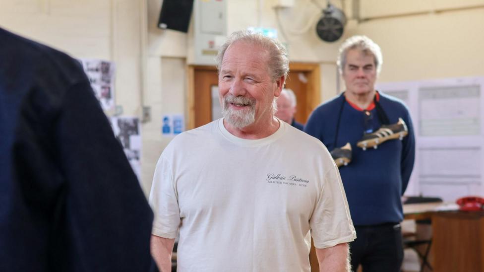 Peter Mullan's stage return is a one-off: 'I can't afford it' - BBC News