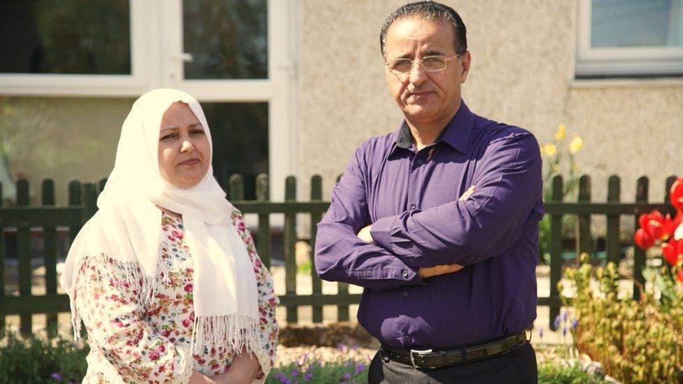 Syrian family in plea to Theresa May for separation law change - BBC News