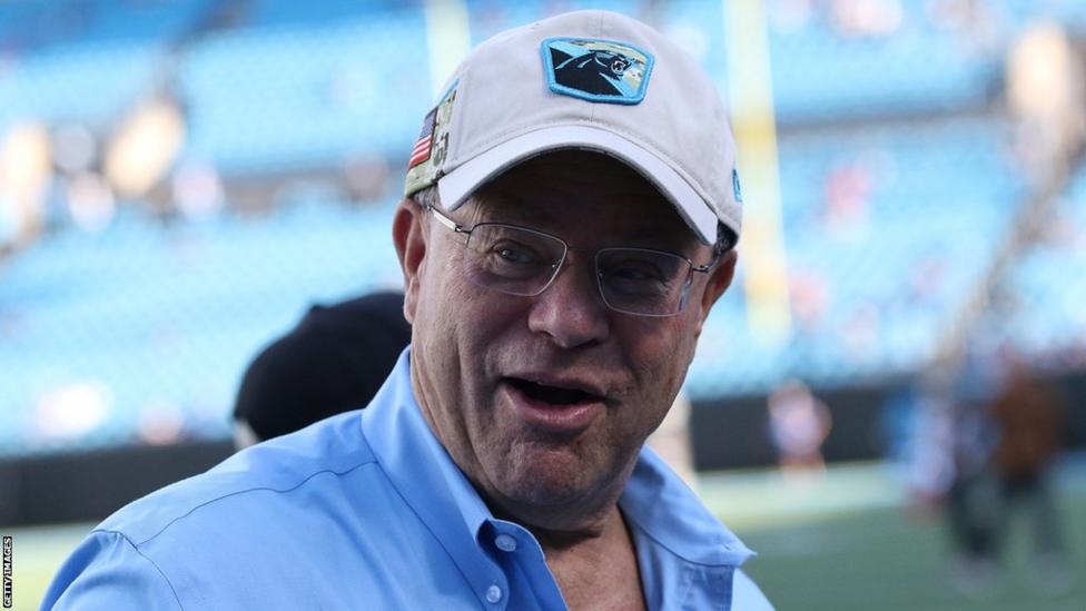 NFL: Carolina Panthers owner fined after throwing drink at Jacksonville ...