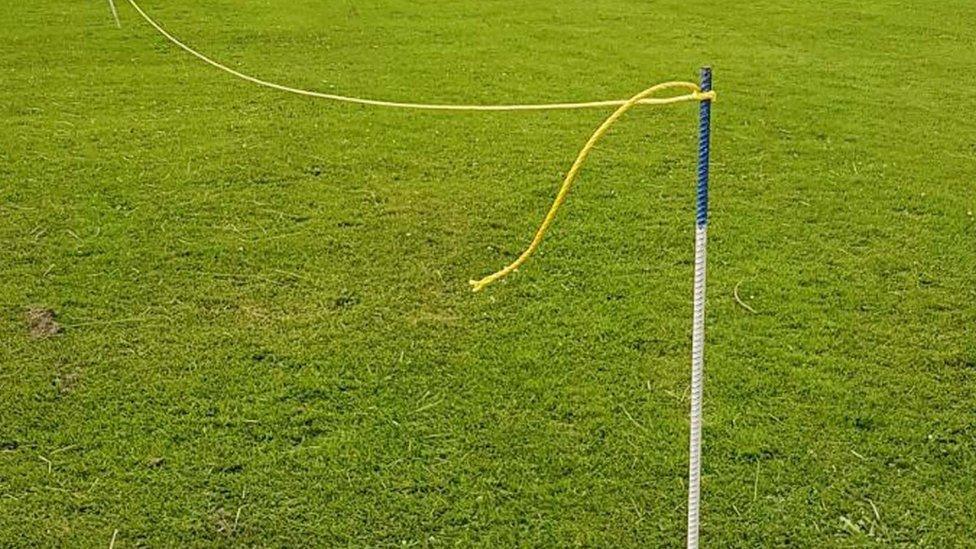 Irish Open: Boy impaled on metal rod at car park - BBC News