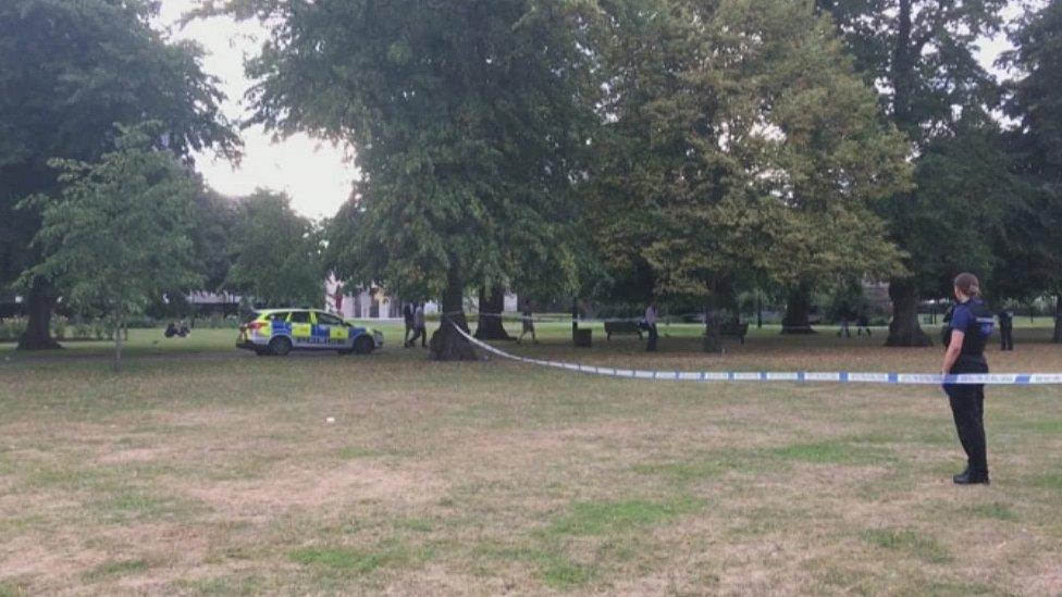 Southampton attempted murder arrest after park stabbing - BBC News