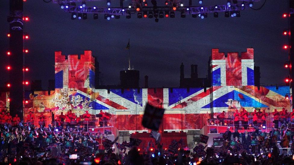 King Charles's coronation: Sunday night's concert in pictures - BBC ...