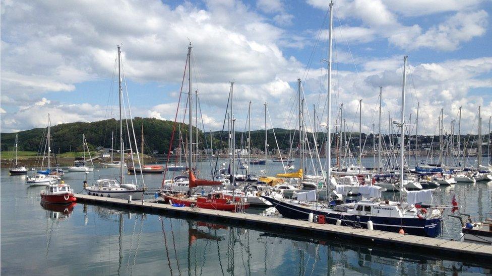 Oban Marina put up for sale at offers over £975,000 - BBC News