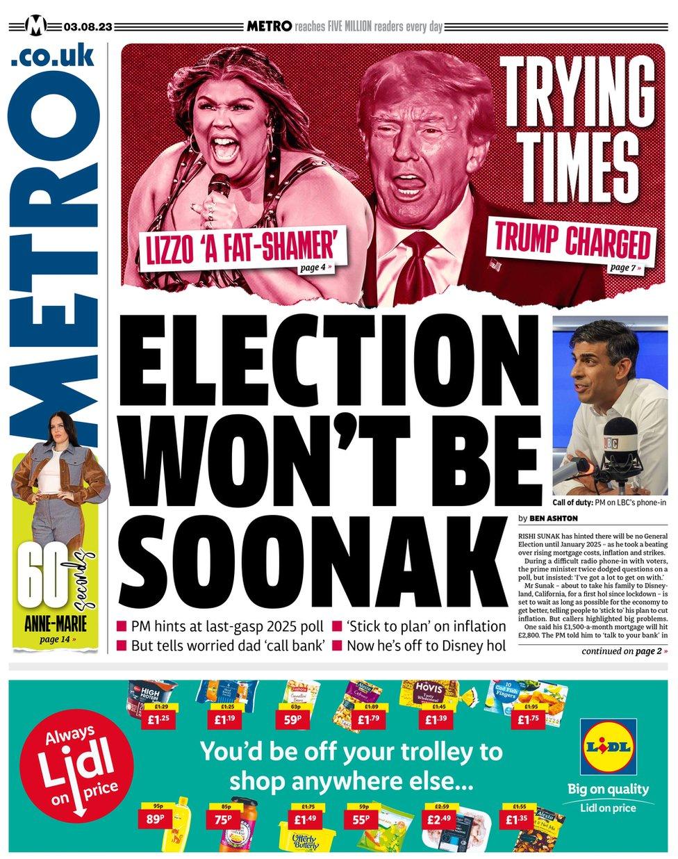 Donald Trump charged and Justin Trudeau's split - BBC News