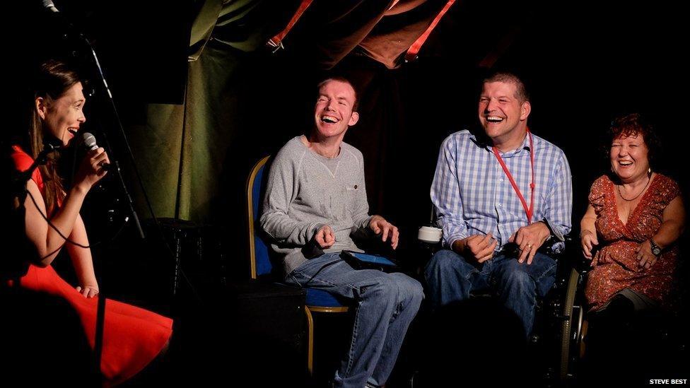 Ten years of being a disabled comedian at the Edinburgh Fringe Festival ...