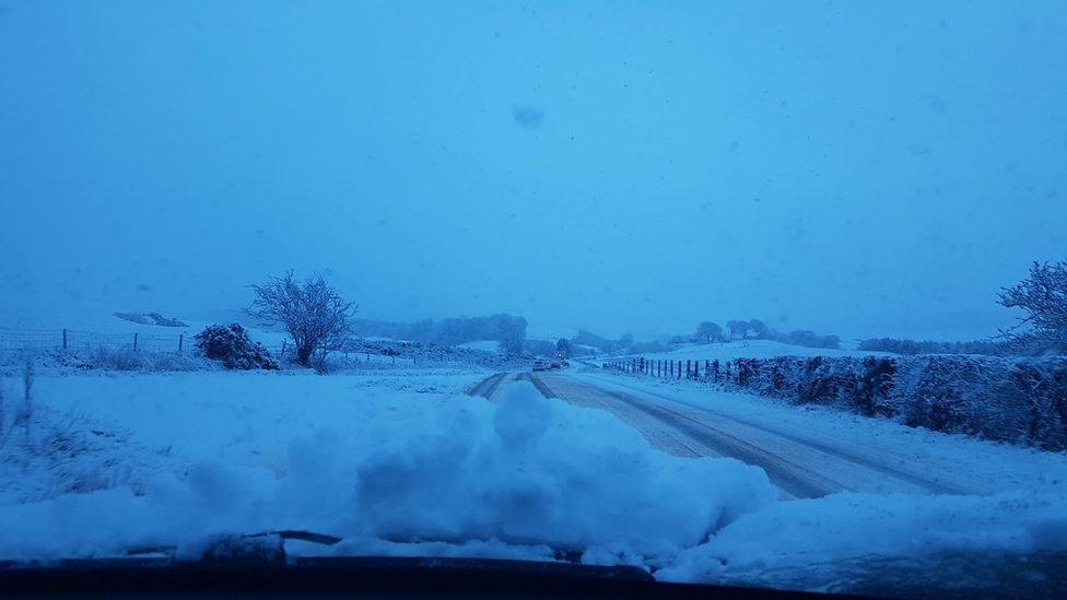 Ice warnings resume ahead of 'coldest night' - BBC News