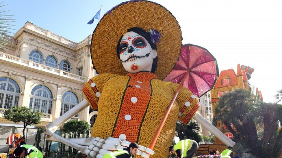 Lemon Festival: The zest sculptures you've ever seen! - BBC Newsround
