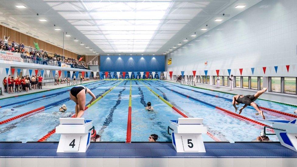 Winchester £25m sports centre given go-ahead - BBC News