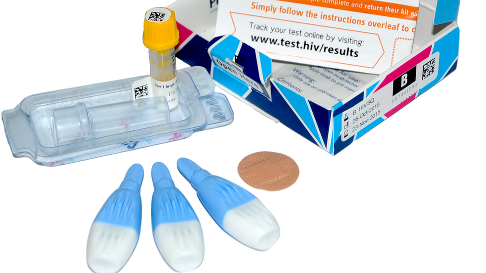 HIV home-test kit launched in England - BBC News