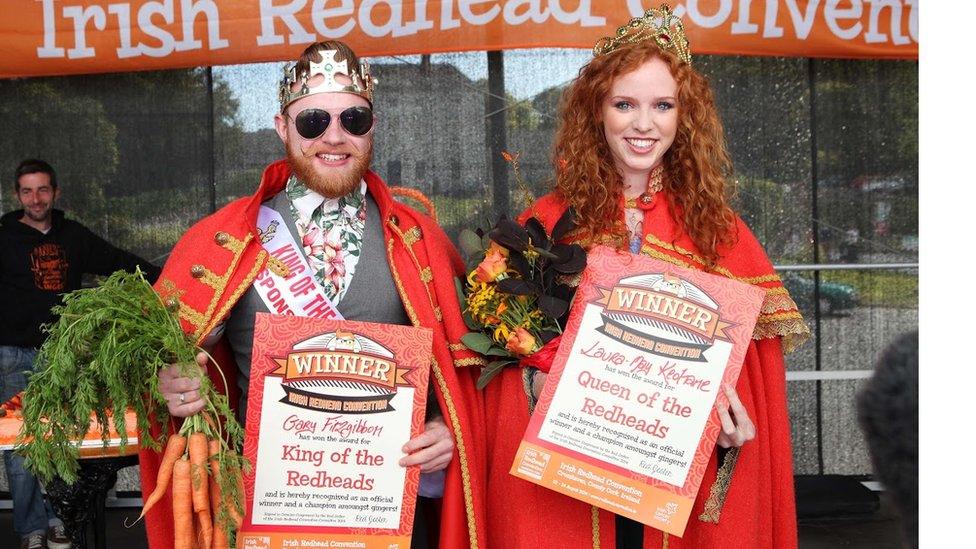 County Cork village hosts three-day Irish redhead convention - BBC News