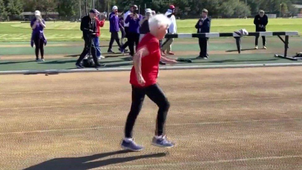 Meet Julia 'Hurricane' Hawkins, the 105-year-old world record breaking ...
