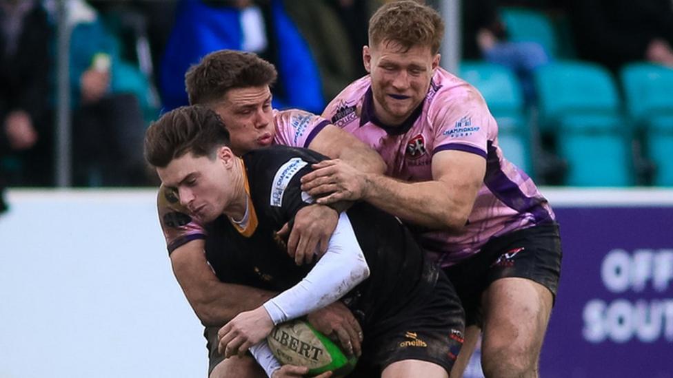 Cornish Pirates: Late Jacob Morris try seals 30-25 Hartpury victory ...