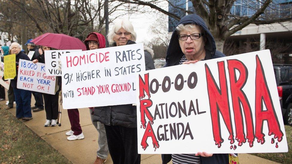 How has the US gun lobby been so successful? - BBC News