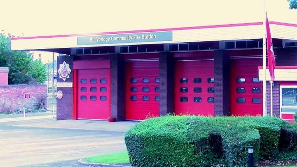 Tributes after fireman Lee Gaunt found dead at station - BBC News