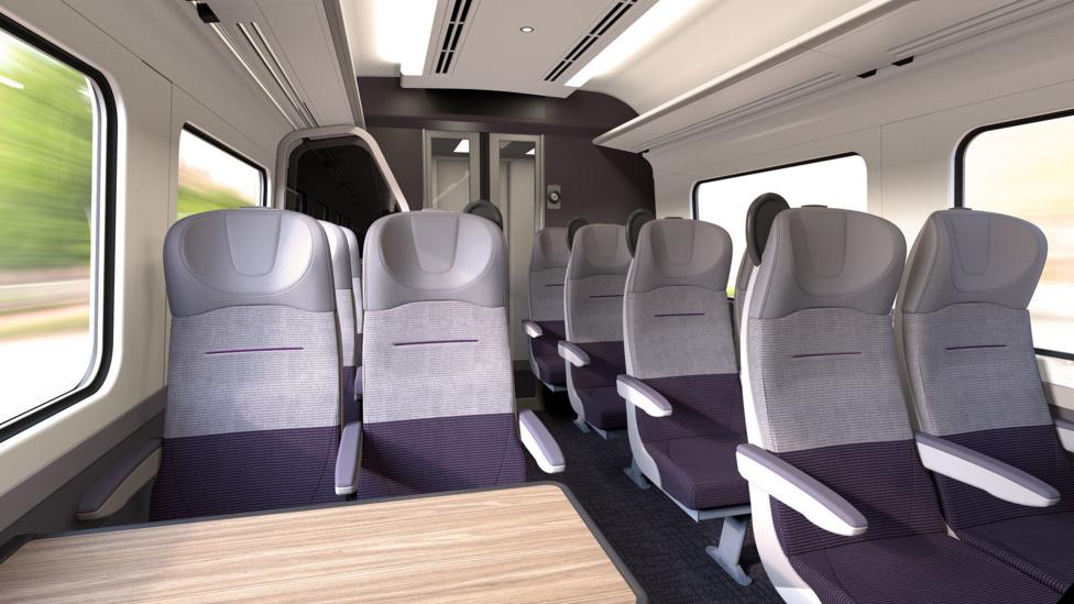First look at East Midlands Railway train refurbishment plans - BBC News