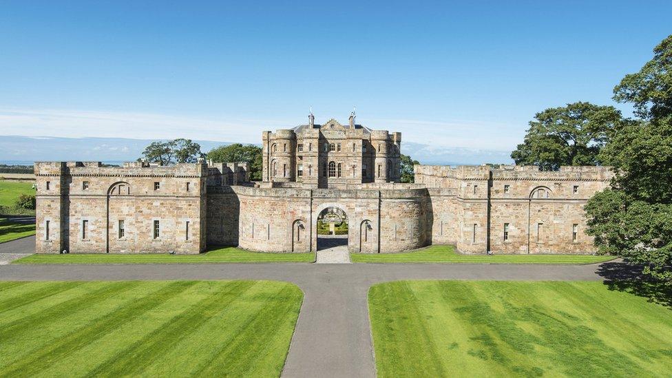 Scottish castle goes up for sale for over £8m in East Lothian - BBC News