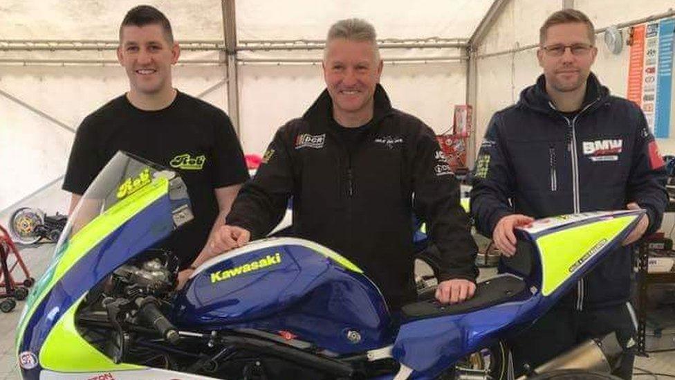 Jamie Hodson's girlfriend says racing was his passion - BBC News