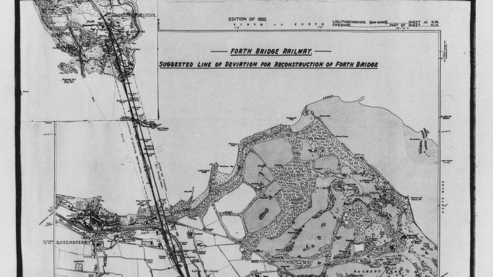 Mystery over 71-year-old Forth bridge plans - BBC News