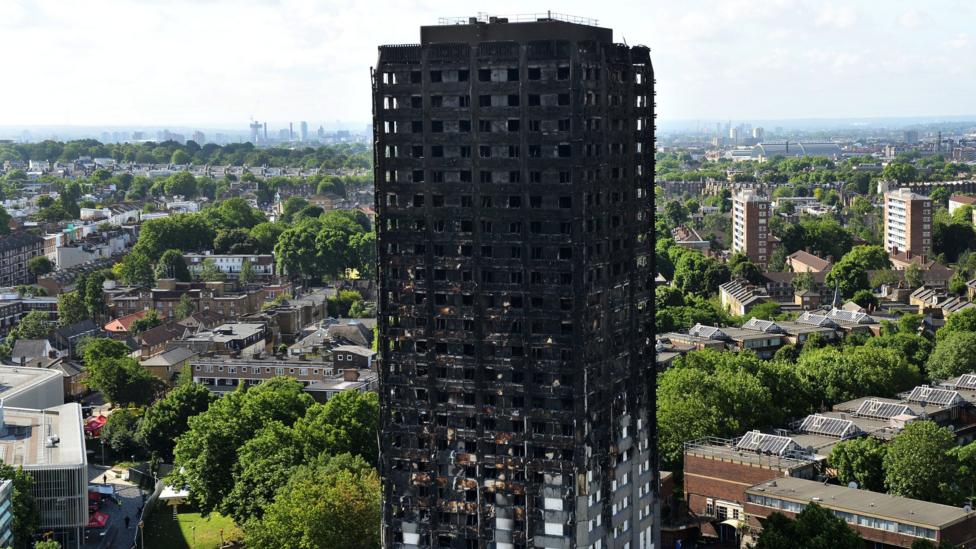 Grenfell cladding '14 times combustibility limit' - BBC News