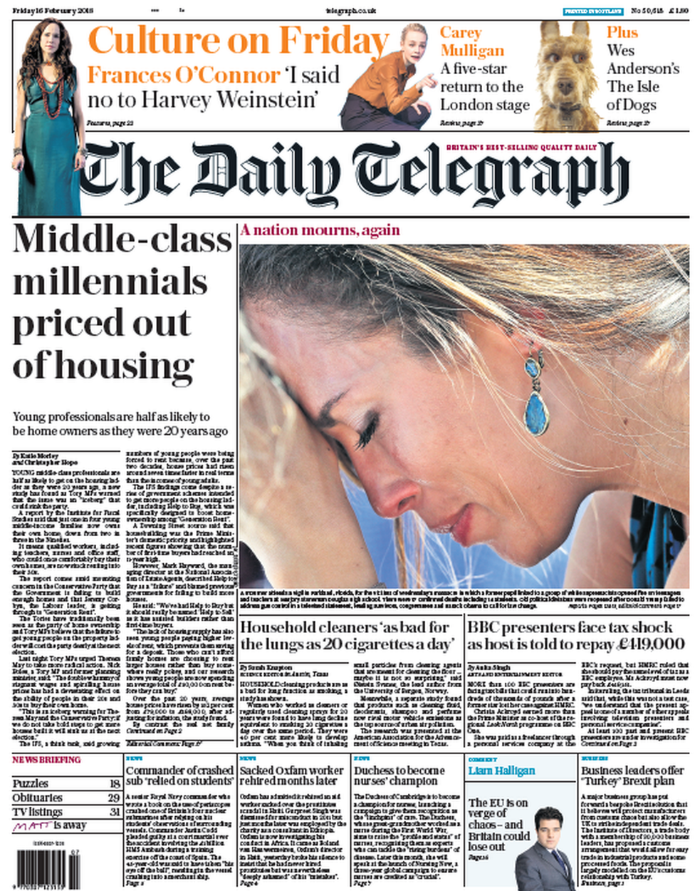 The papers: Outcry over 'golden goodbye' - BBC News