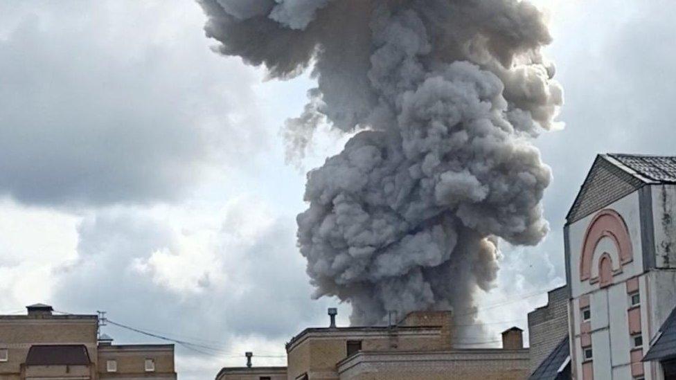 One dead and dozens injured in Russia factory explosion - BBC News