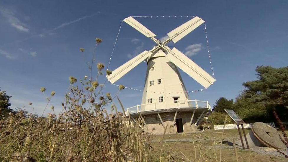 Buckinghamshire village's windmill spins again thanks to volunteers ...
